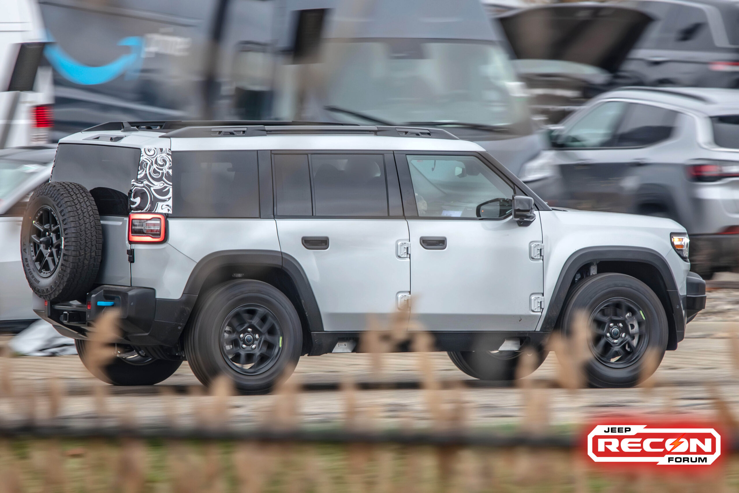 2025 Jeep Recon SUV EV spied in most revealing looks yet and 3 colors | Jeep Recon EV News ...